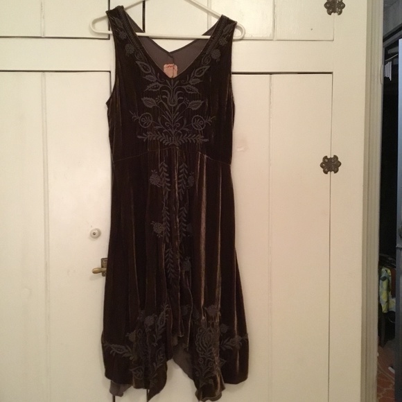 Johnny Was | Dresses | Johnny Was Velvet Jumper | Poshmark